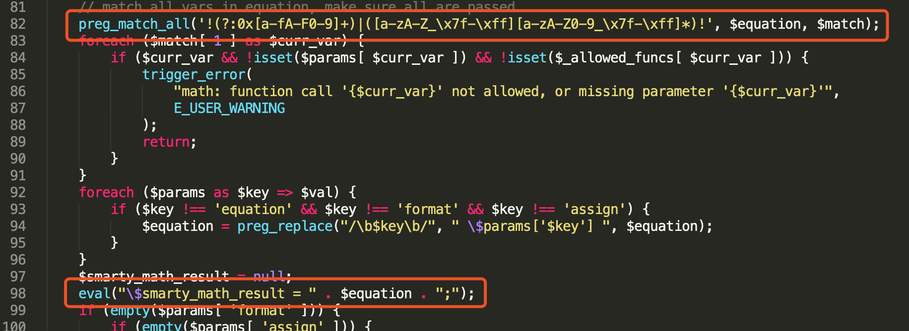 php-smarty模版注入RCE